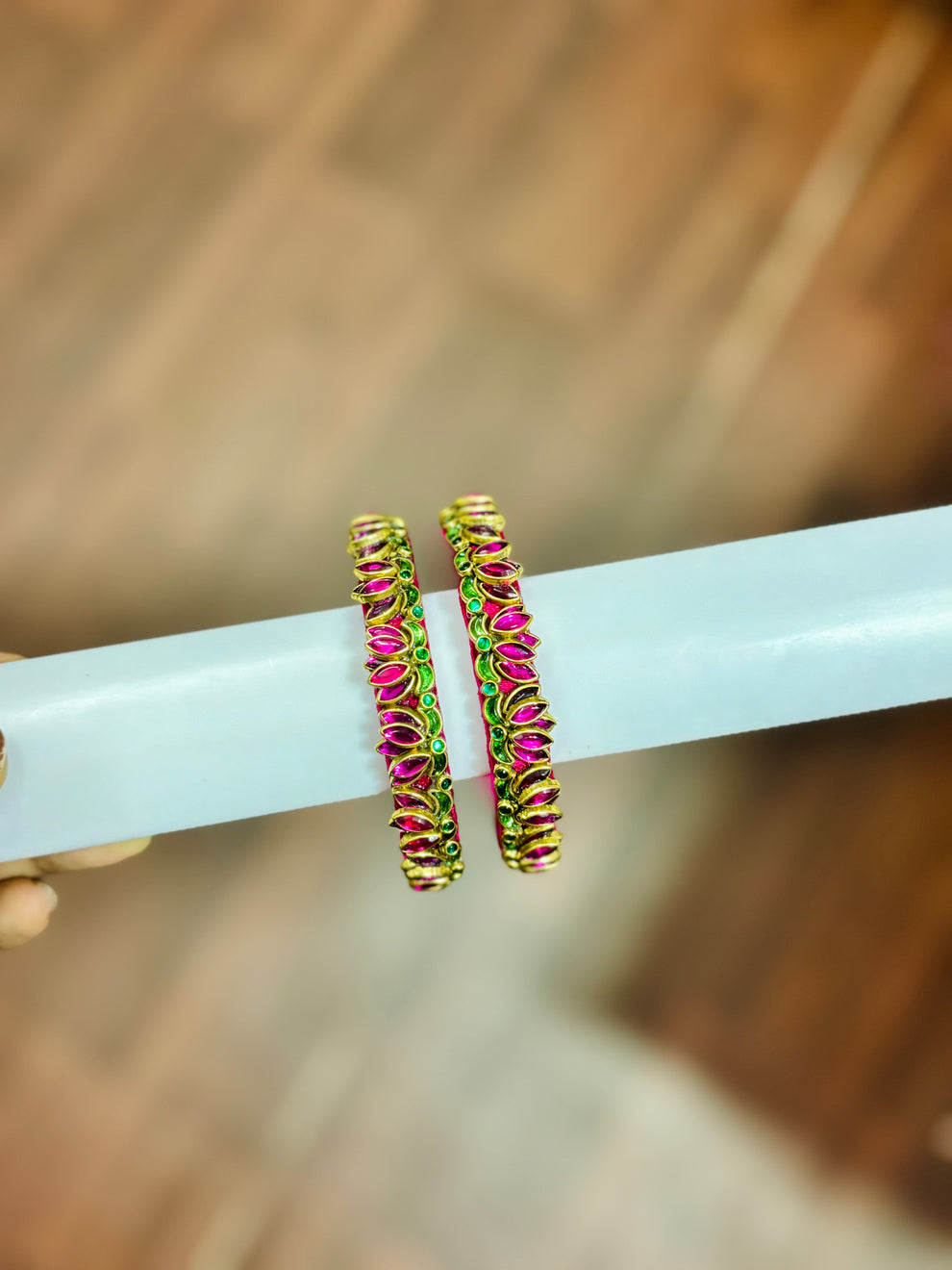 3D lotus bangles – Laksha Bangles